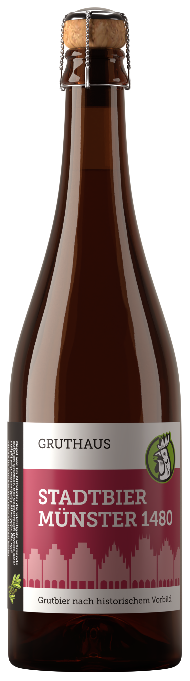 Stadtbier Münster 1480 | Gruthaus-Brauerei Münster